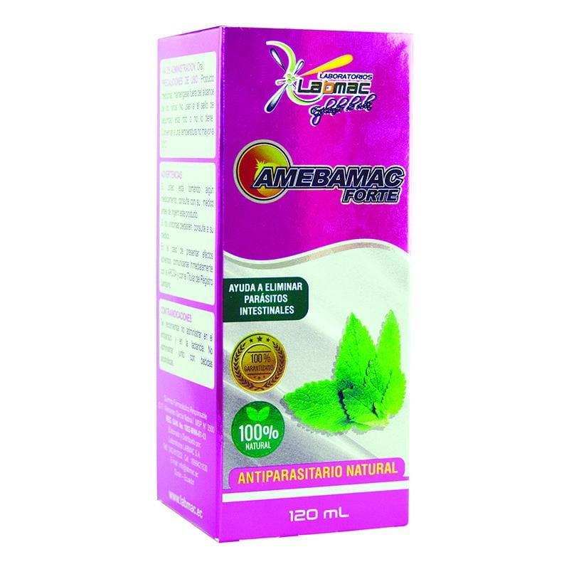 Amebamac Forte Jarabe 120 ML - Vitaminas del Ecuador - Mayorista de ...