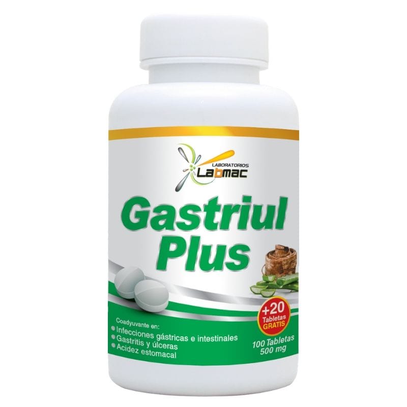 Gastriul Plus 100 tabletas + 20 tabletas gratis - Vitaminas del Ecuador ...