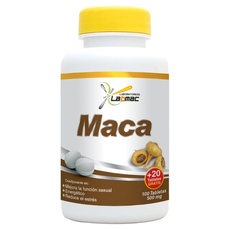 Maca 100 Tabletas + 20 Tabletas gratis - Vitaminas del Ecuador ...