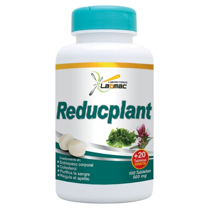 Reducplant 100 Tabletas + 20 Tabletas gratis - Vitaminas del Ecuador ...